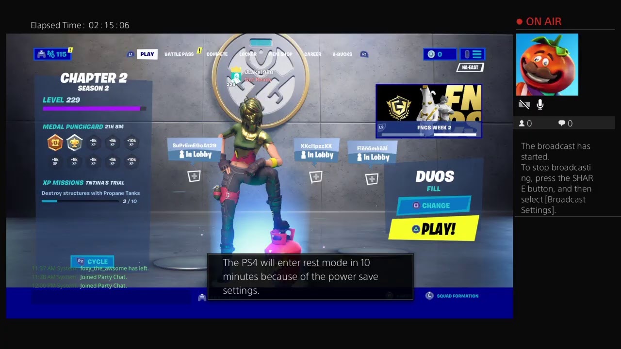 Jase's Live PS4 Broadcast - YouTube