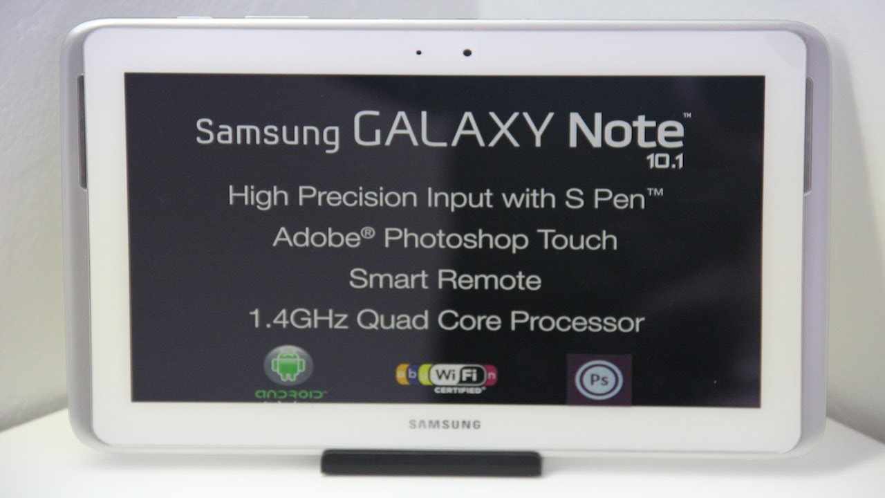 Samsung Galaxy Note 10.1 "Full Review" - YouTube
