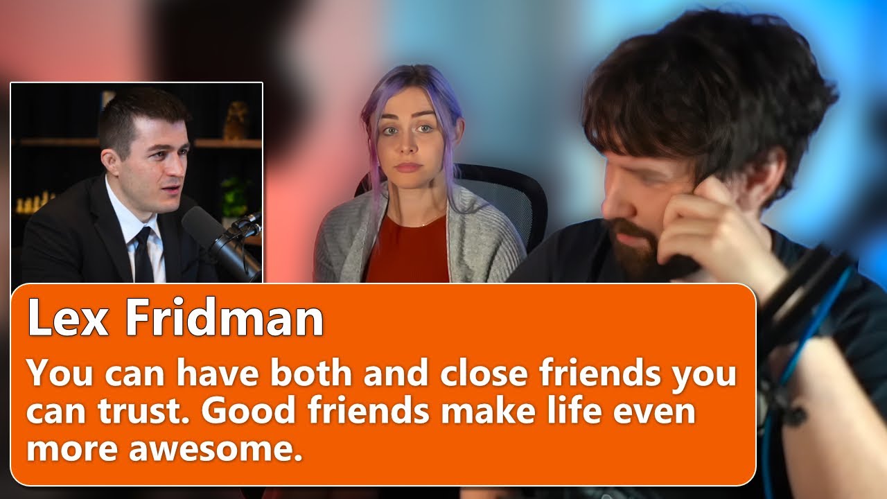 Lex Fridman Backs Melina In Destiny Confrontation - YouTube