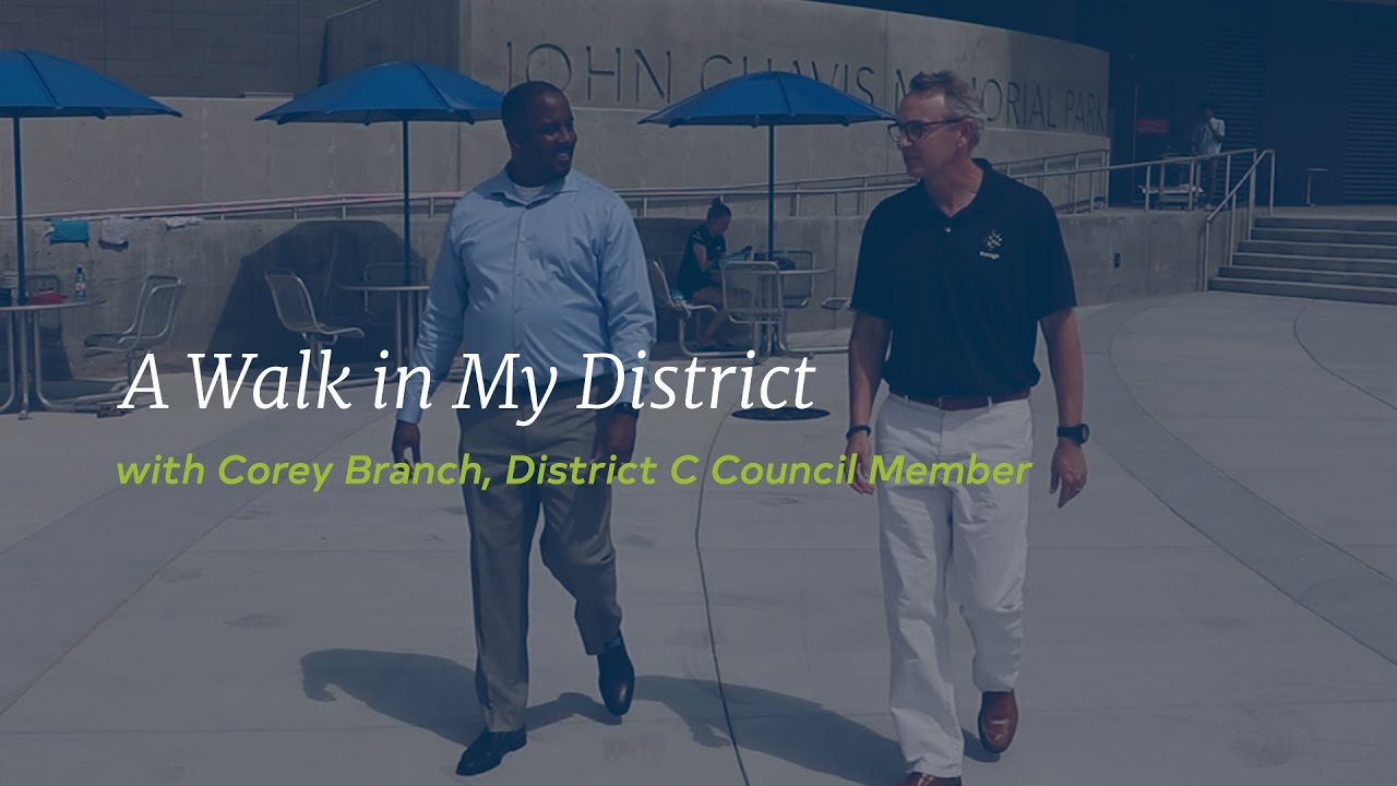 A Walk in My District with Corey Branch, District C Council Member ...