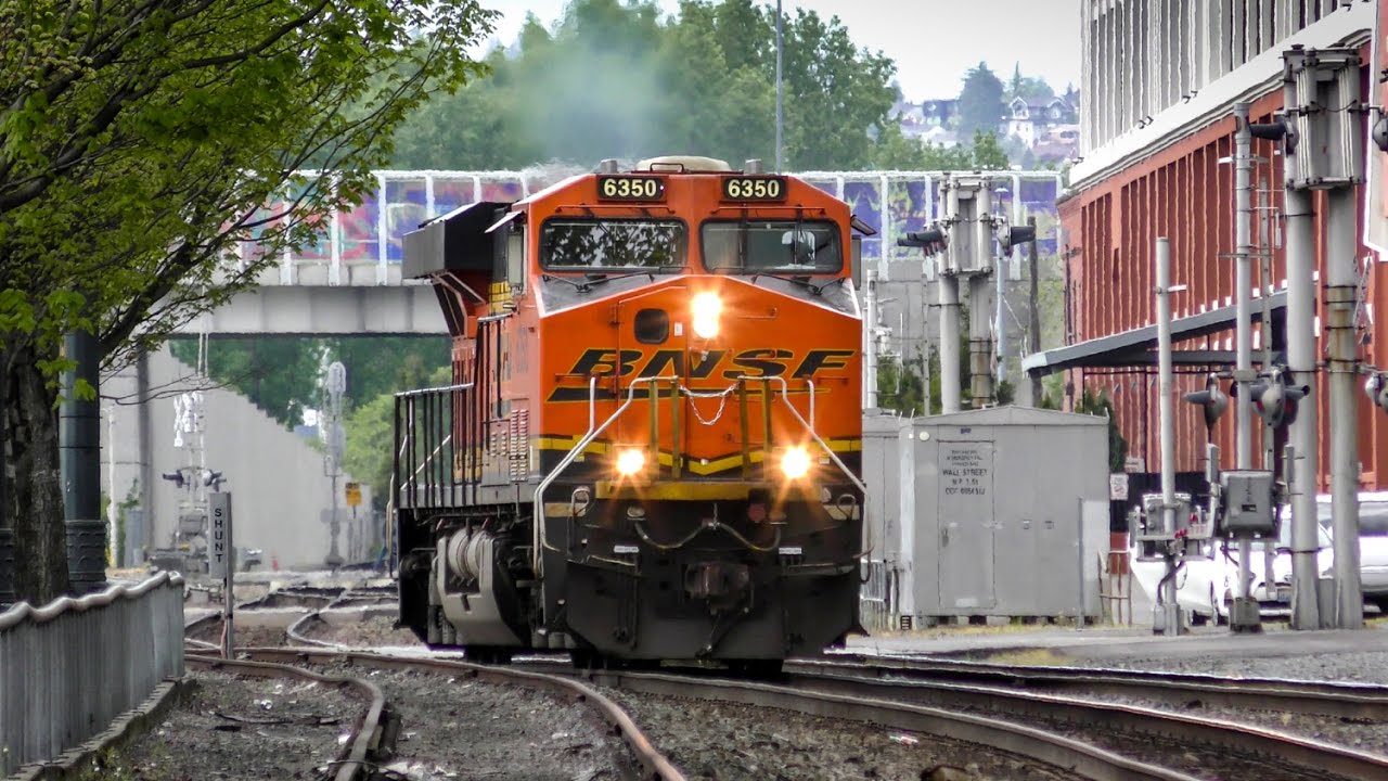 Amtrak 7, Oil Train, Power Moves, and Ships! 4K - YouTube