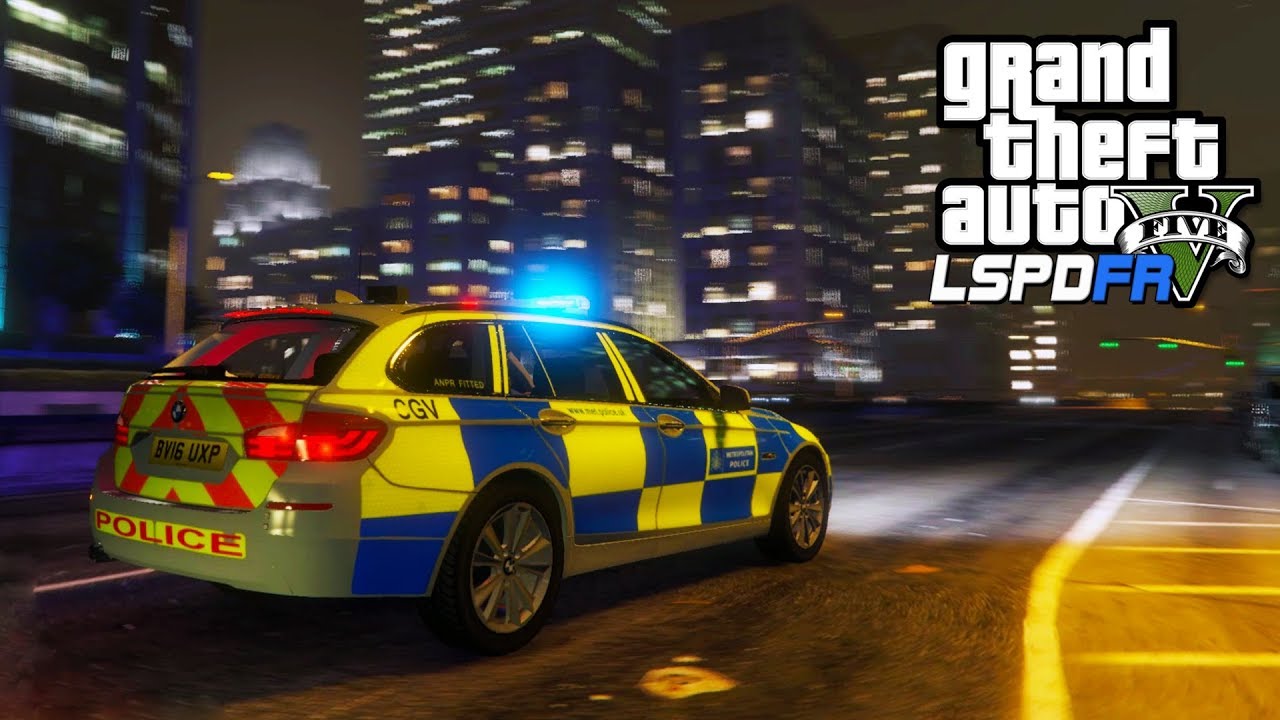 POLICE GRAVEYARD SHIFT | GTA 5 PC LSPDFR | The British Way #130 - YouTube