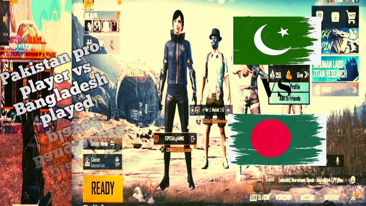 Pakistan pro player vs Bangladesh player ..........(3 vs 1)!!!! Oneplus ...