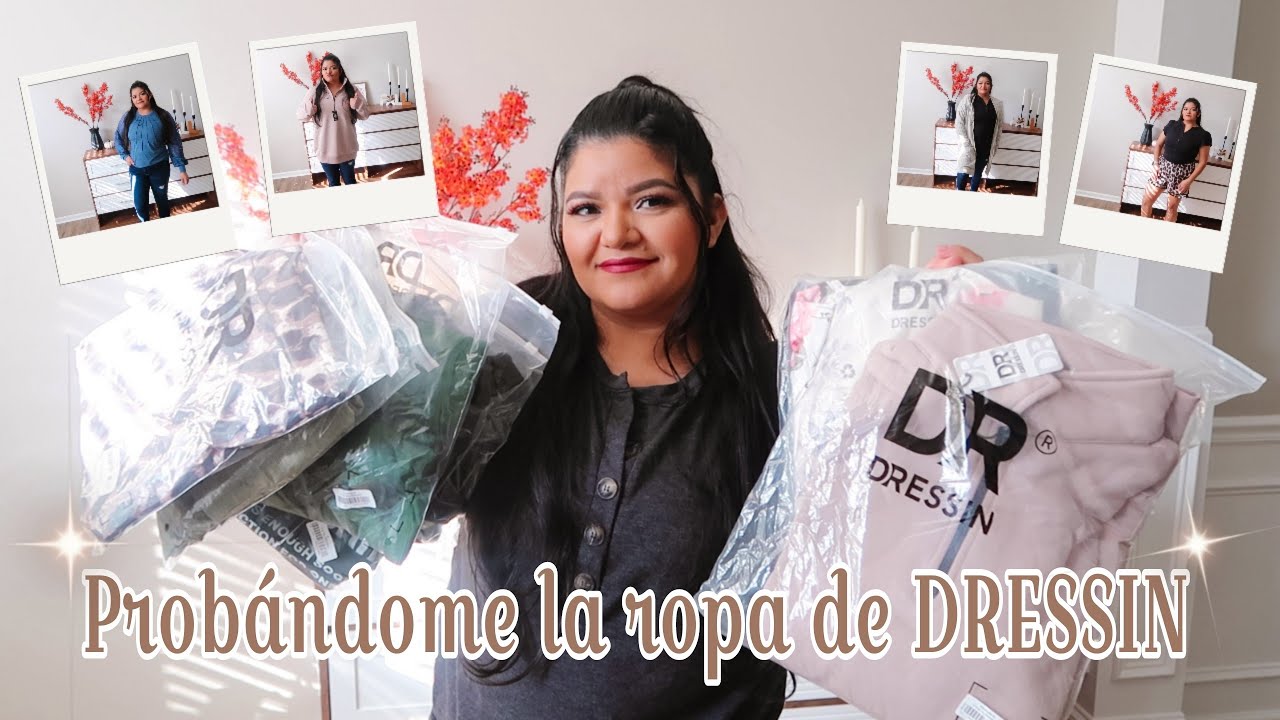 ️Vale la pena comprar la ropa de DRESSIN 🤔Try on haul / Probándome la ...