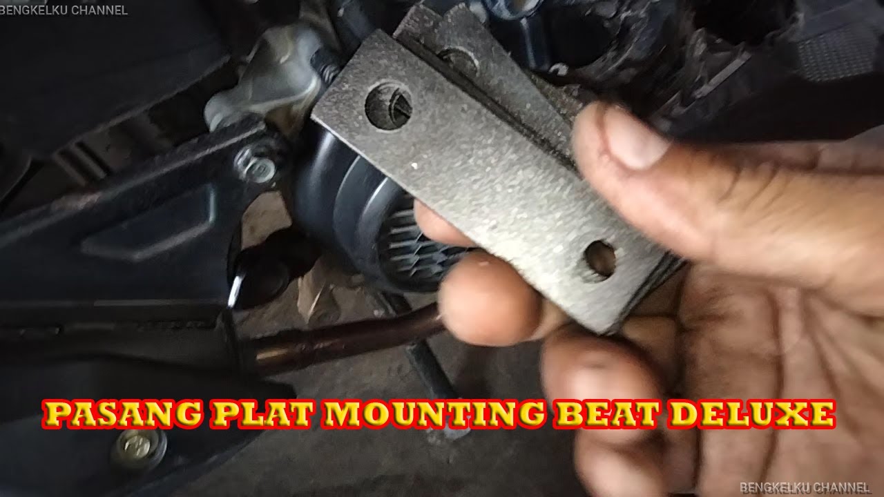 PASANG PLAT MOUNTING BEAT DELUXE - YouTube