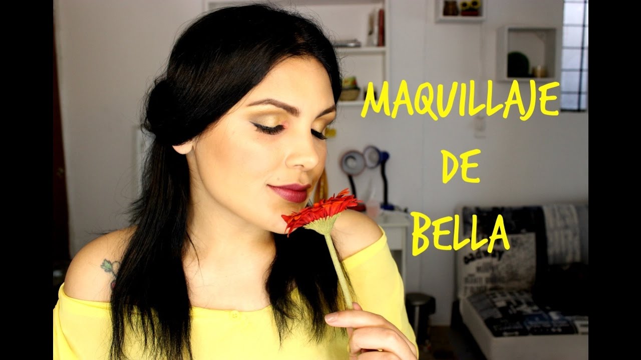 BELLE Makeup Tutorial - La bella y la Bestia/Colb. - YouTube