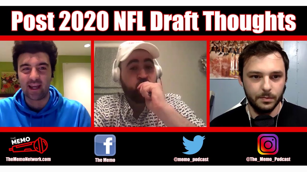 Post 2020 NFL Draft Thoughts - YouTube