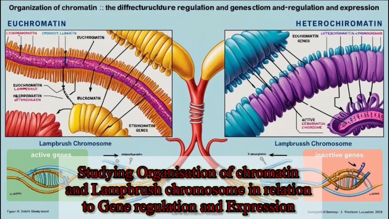 Organisation of Chromatin ,Heterochromatin and Lampbrush chromosomes in ...