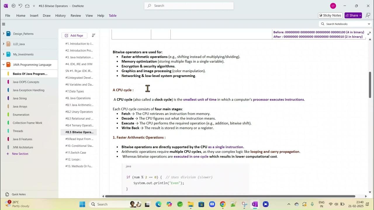 #8.2 Java Operators : Understanding Bitwise Operators in Java ...