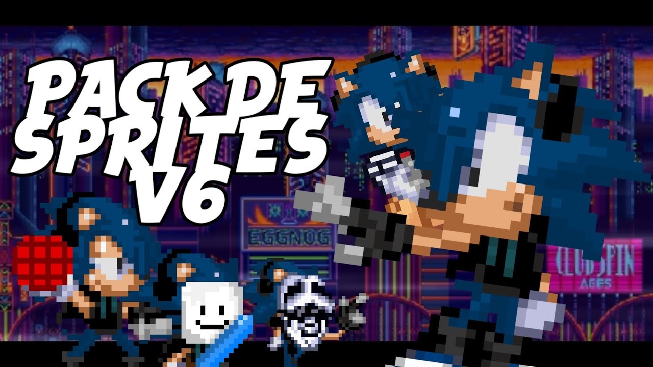 PACK DE SPRITES DO KAT V6! - YouTube