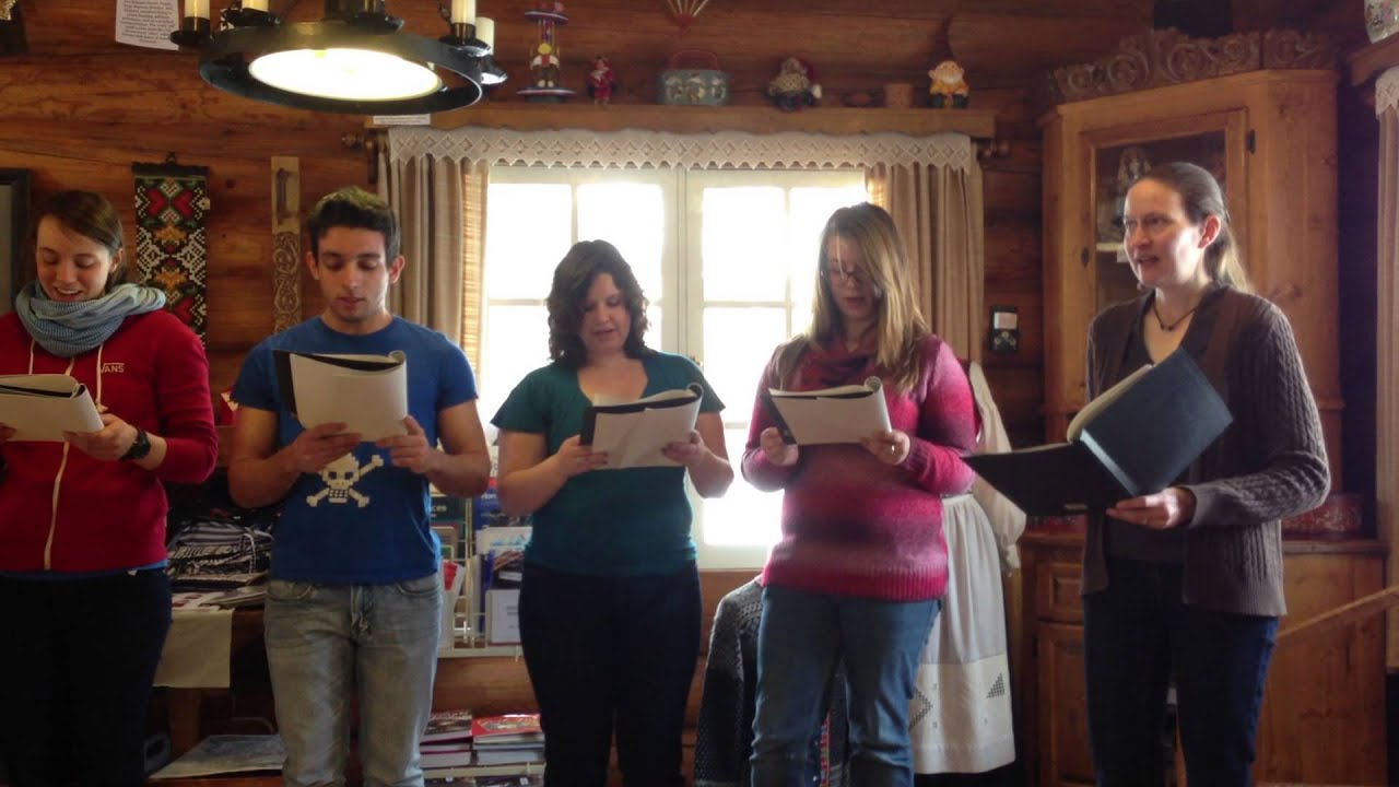 Singing in Norwegian - Laft Hus - YouTube
