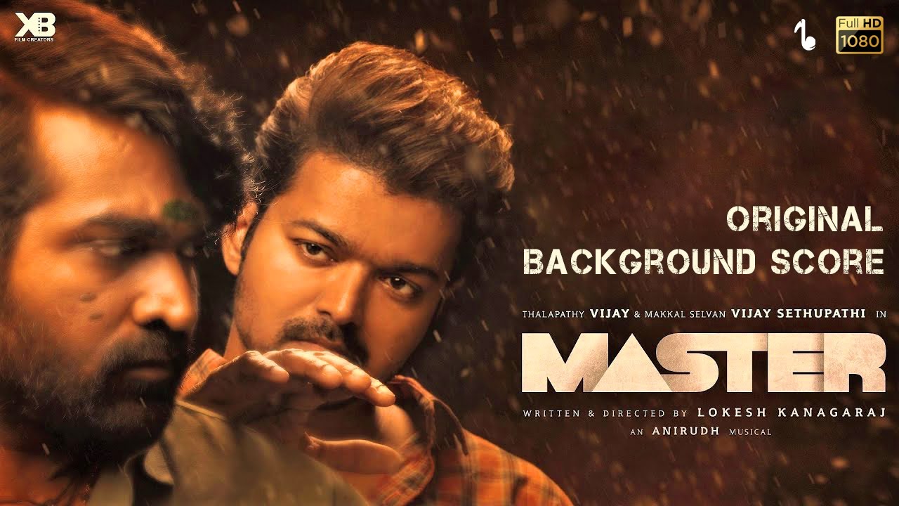 Master Original Background Score | Thalapathy Vijay | Vijay Sethupathi ...