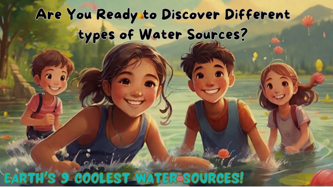 Exploring Earth's 9 Coolest Water Sources! For Children l Learn with ...