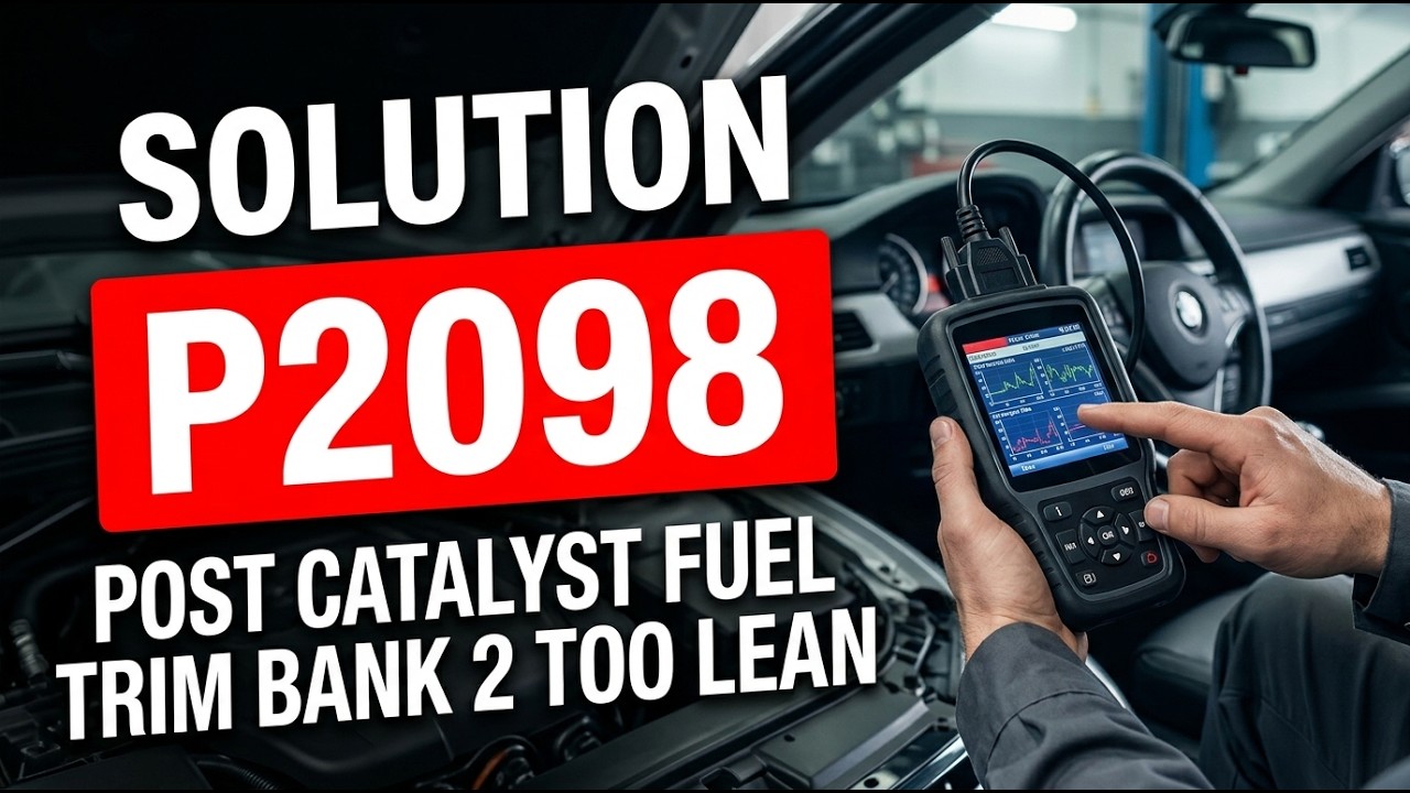 Post Catalyst Fuel Trim Too Lean