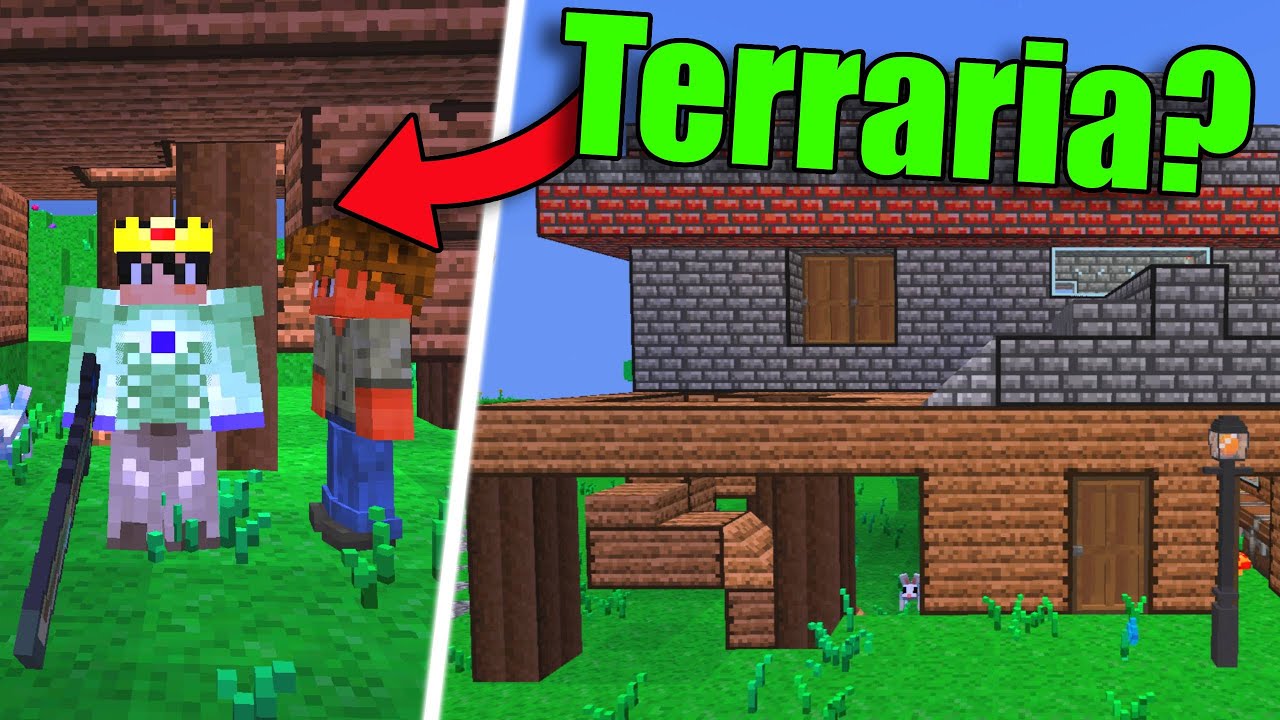 I Tried Modded Terraria In Minecraft.. (Calamitycraft + Terrariacraft ...