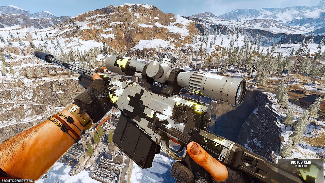 COD WARZONE SOLO ( VICTUS XMR ) SNIPER WIN GAMEPLAY! (No Commentary ...