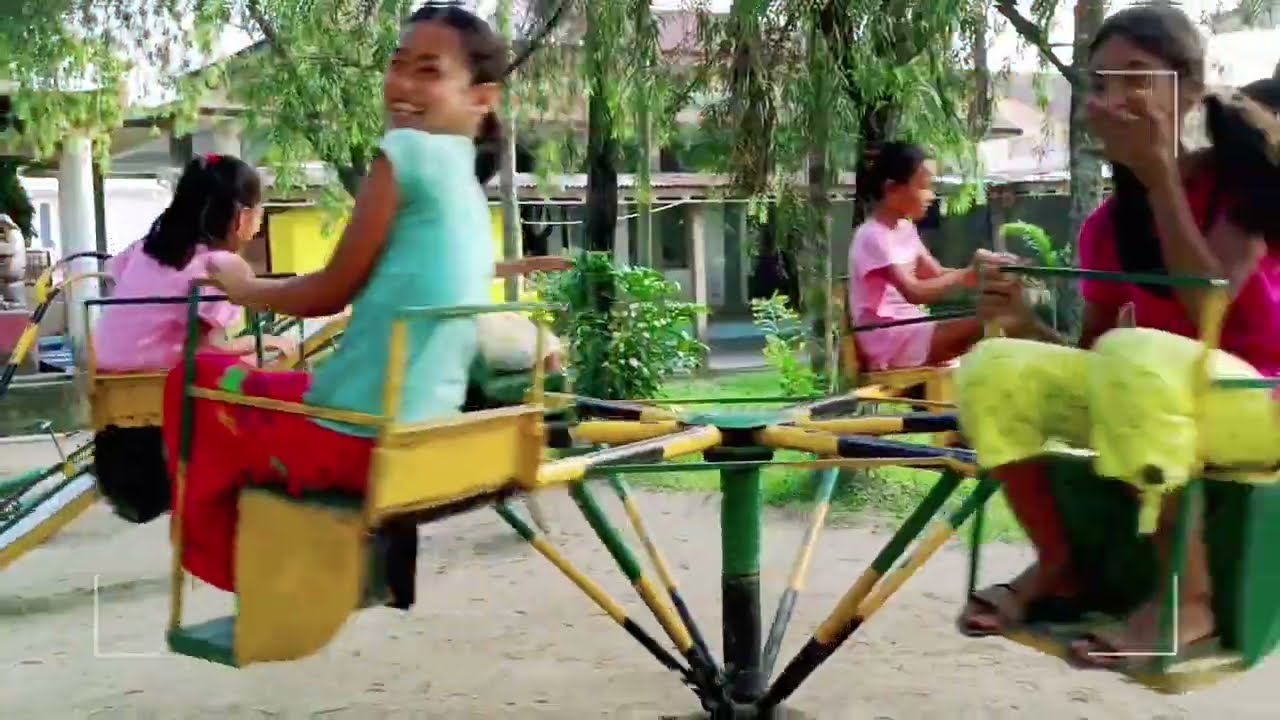 Children playing and enjoying in Merry-go-round || #children #cute # ...