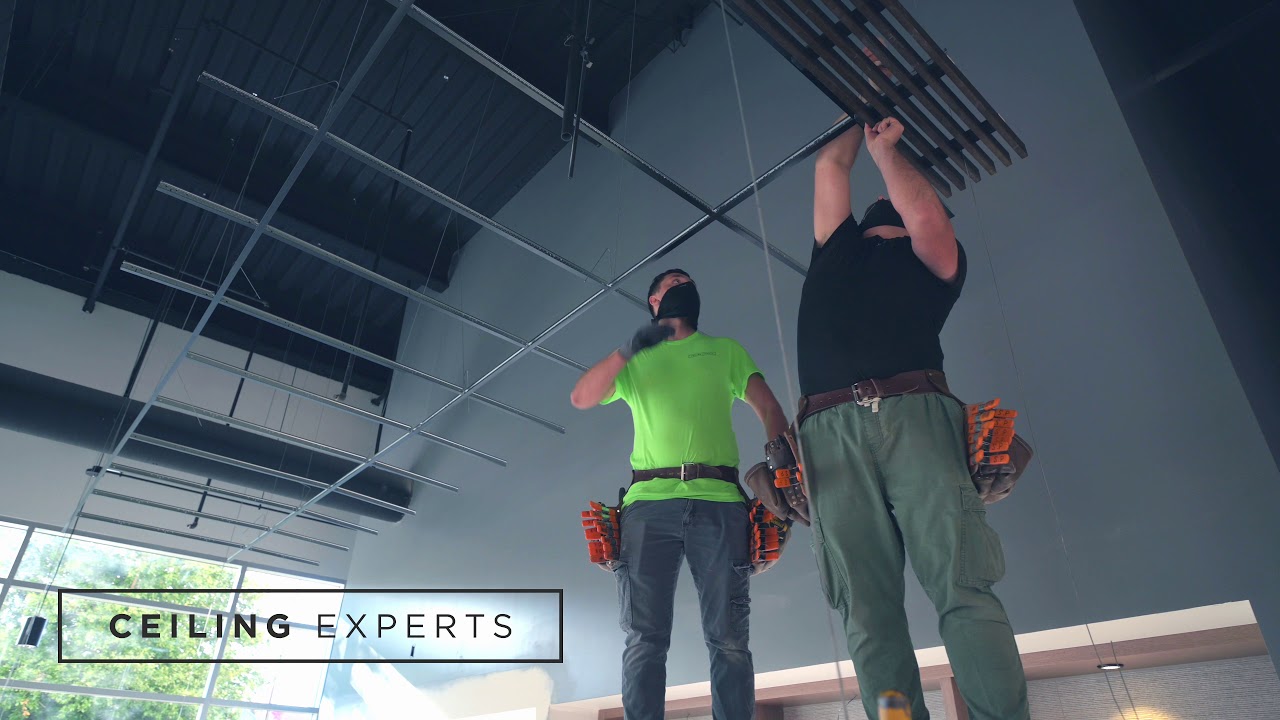 Ceiling Experts: Office - YouTube