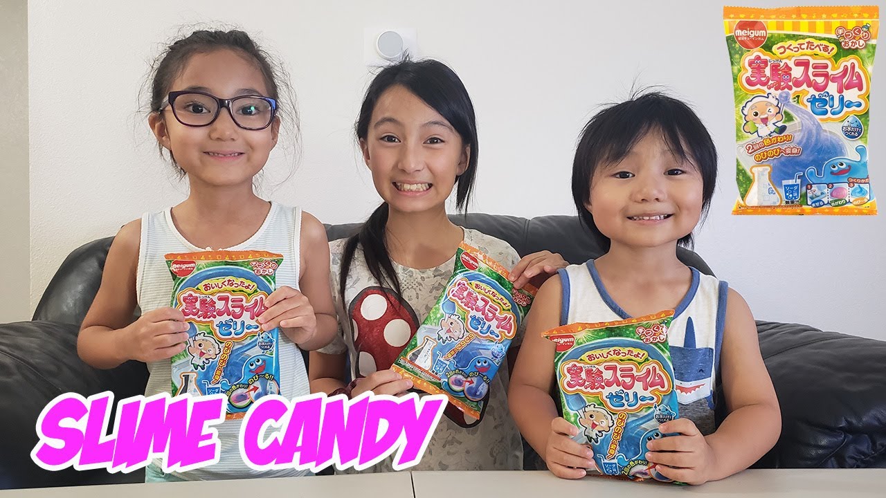 How to make slime candy. Let's make easy Japanese slime candy! - YouTube