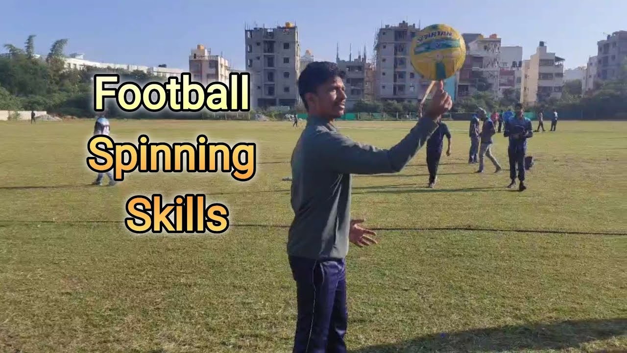Football spinning on finger #football #spin #footballshorts #spinning # ...