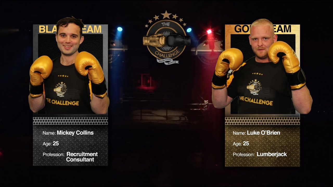 Mickey Collins VS Luke O'Brien | The Challenge Boxing Season 2 - YouTube