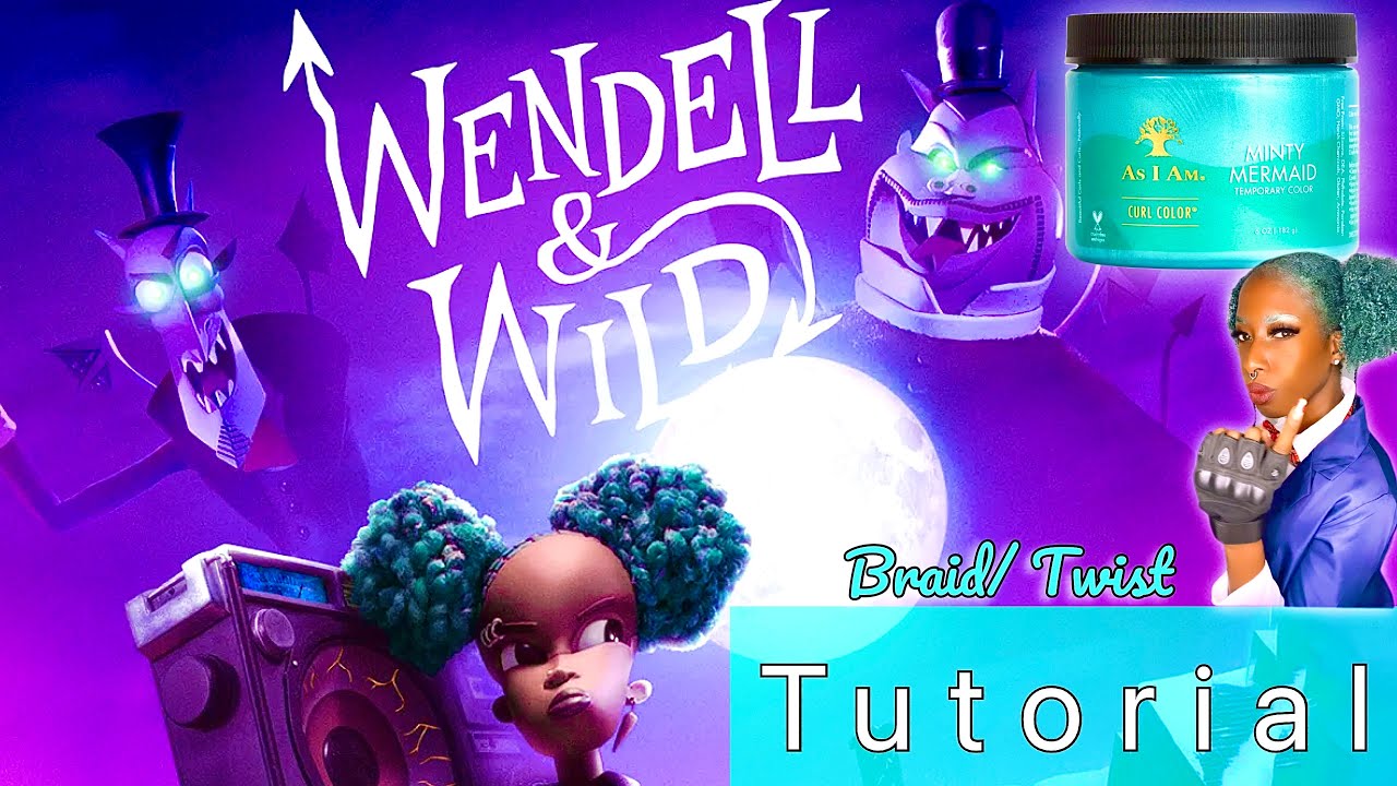 Natural hair tutorial 2022 | Wendell & Wild #tips#tutorial #tiktokviral ...