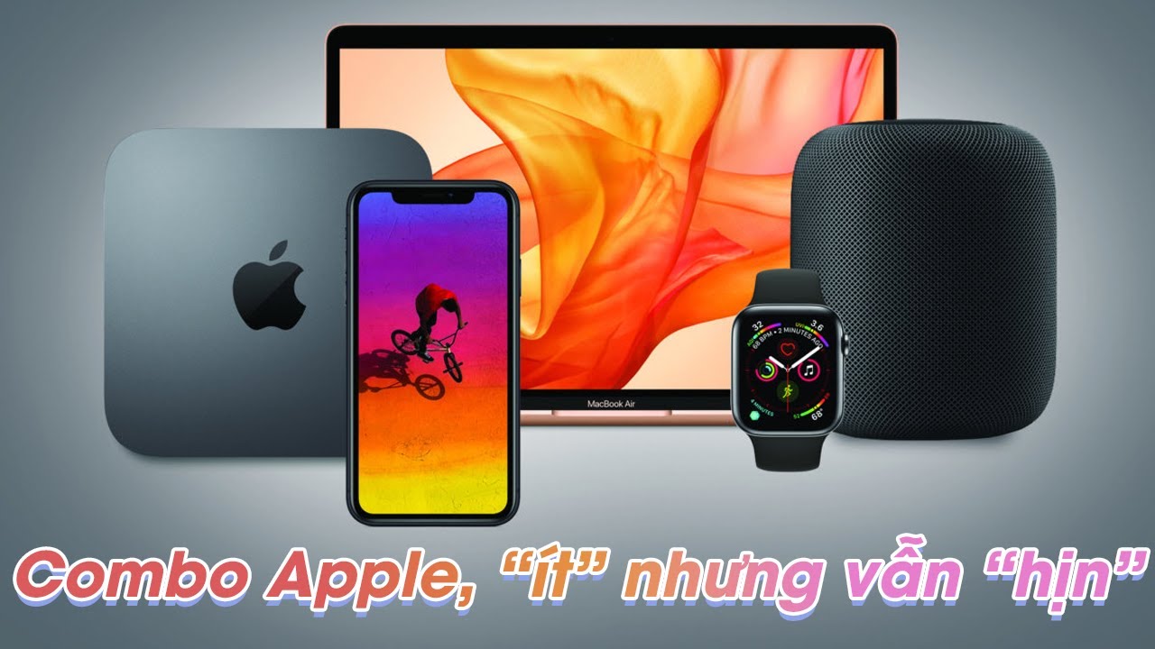 20 triệu cho COMBO APPLE dùng 3 NĂM VẪN THOẢI MÁI??? - YouTube