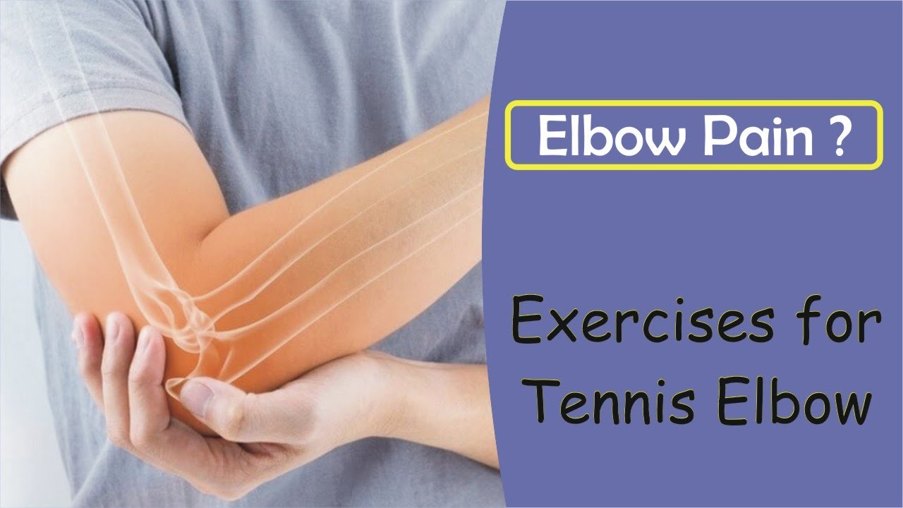 Exercises for Tennis Elbow | Exercises for Lateral Epicondylitis - YouTube