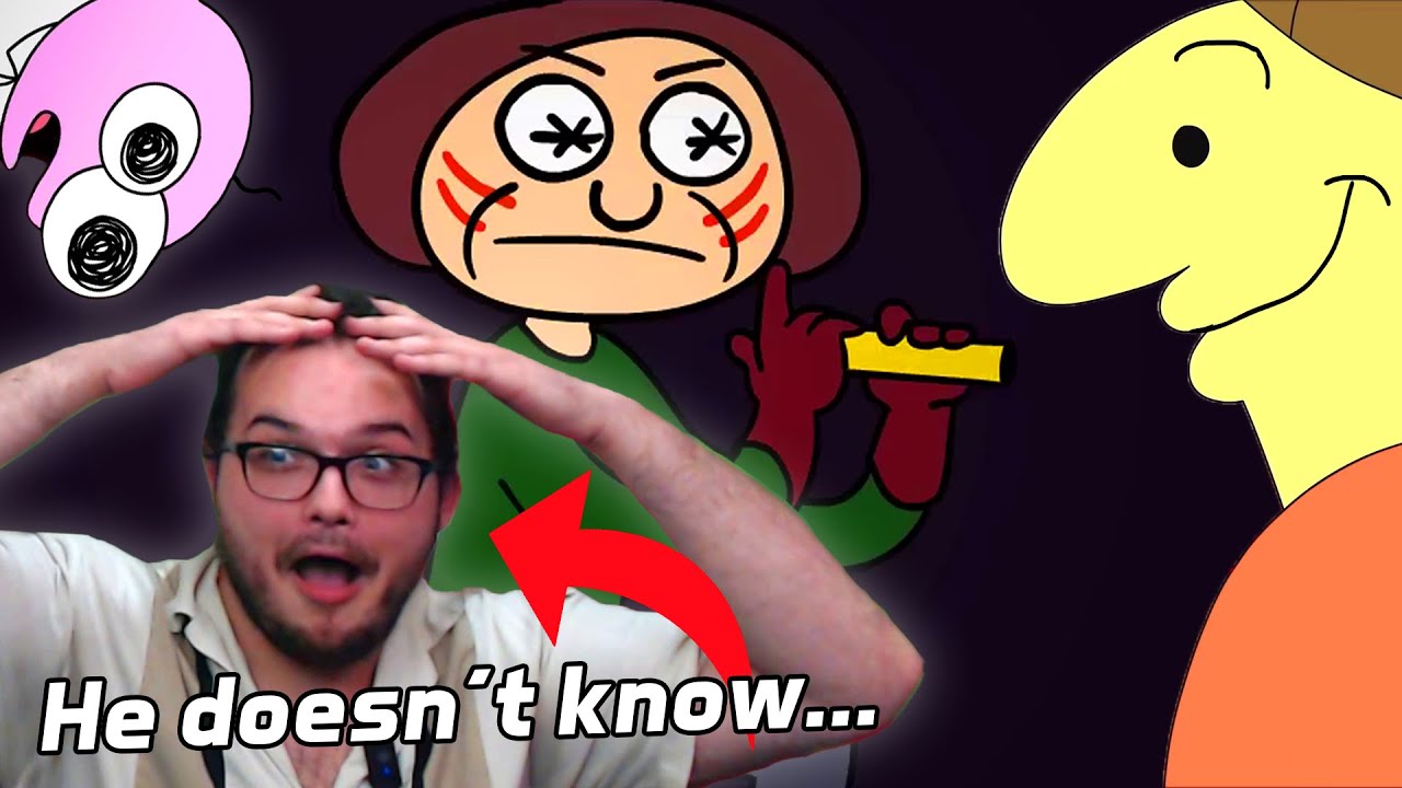 Dragging My Friend Down The Smiling Friends Rabbit Hole - YouTube