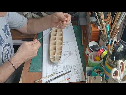 Lumboz yapımı. GÜZELHİSAR-7 #lumboz #ahşapgemi #güverte #şehirhatları #gemimodeli #şirketihayriye 