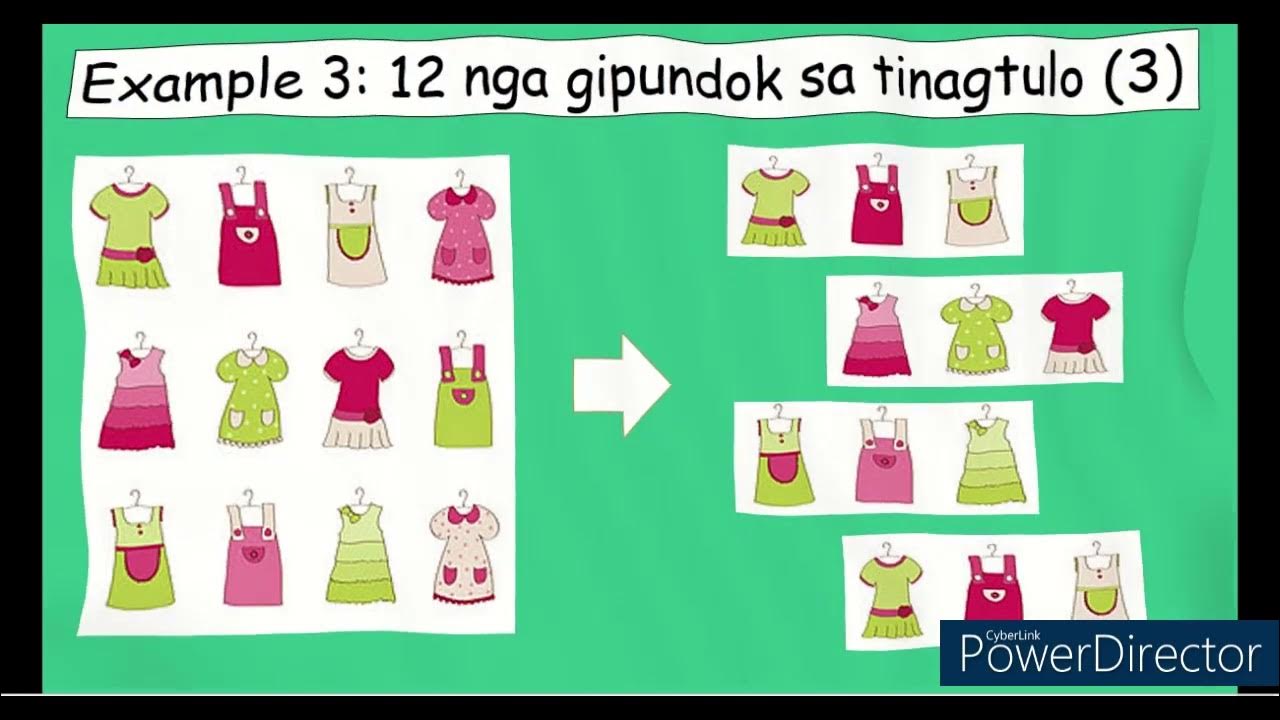 Sinugbuanong Binisaya/ Separating Objects into groups of equal quantities/ Grade 1 Powerpoint ...