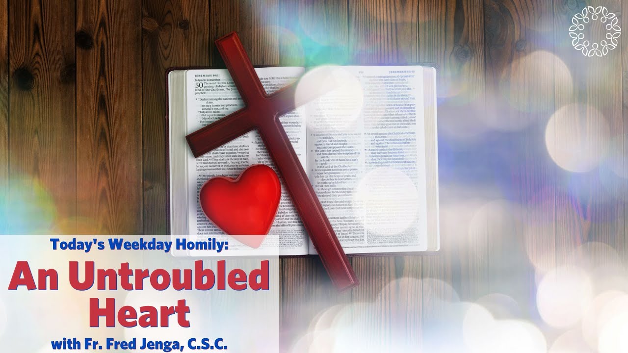 An Untroubled Heart | Father Fred Jenga, C.S.C. - YouTube