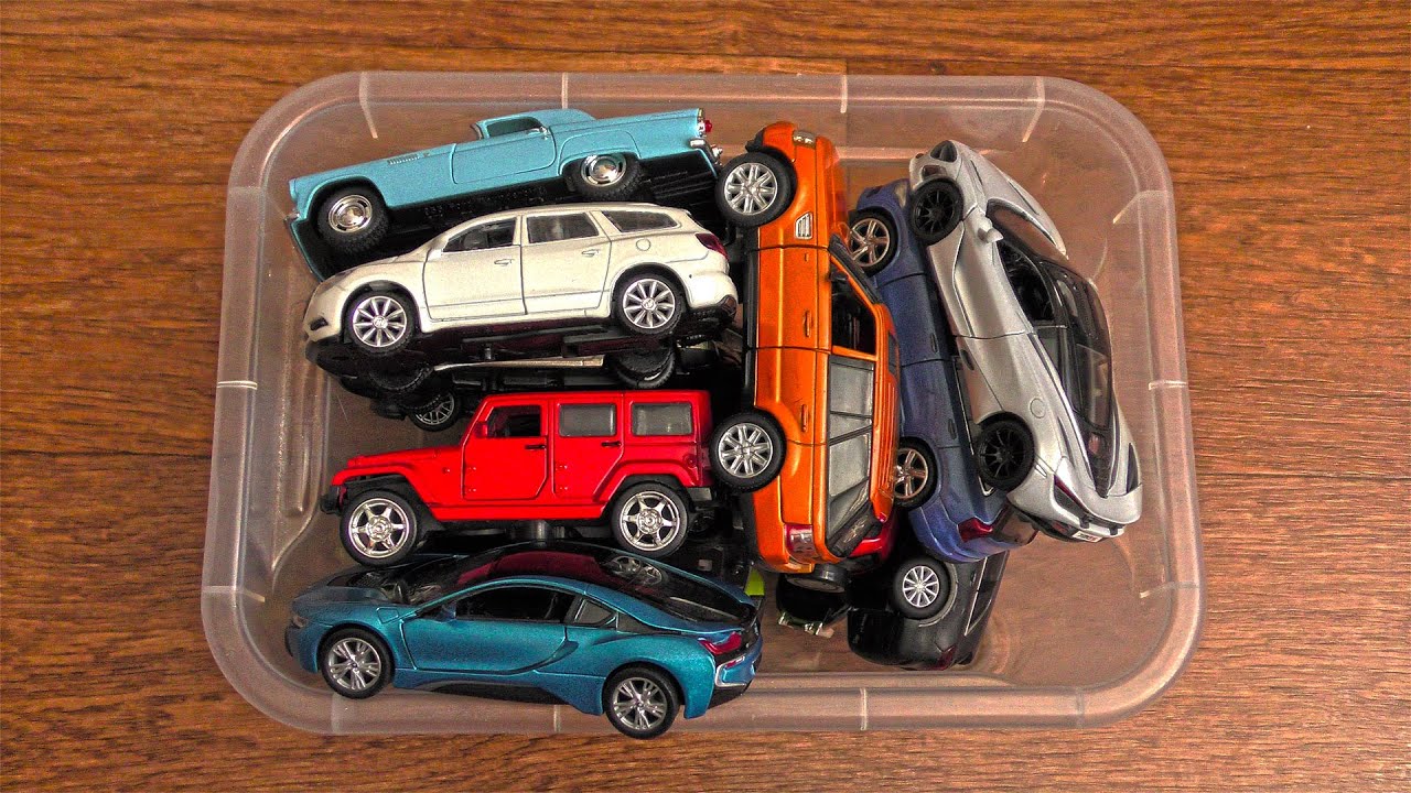 Various Cars Inside the Box - YouTube