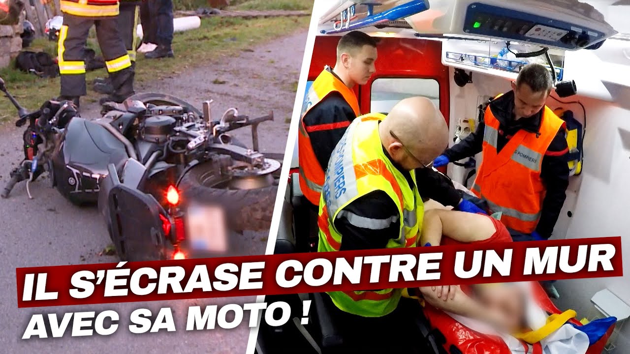 Pompiers en alerte : un motard au sol et une nuit agitée en quartier ...