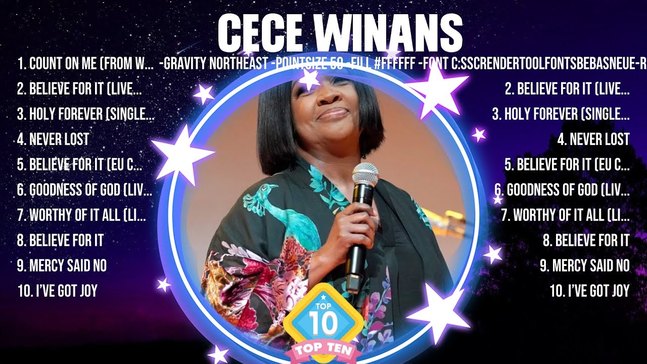 CeCe Winans Greatest Hits Full Album ️ Top Songs Full Album ️ Top 10 ...