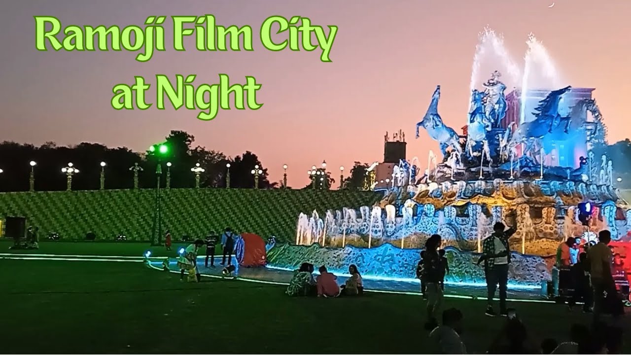 Ramoji Film City at Night | Ramoji film city night show | Ramoji film ...