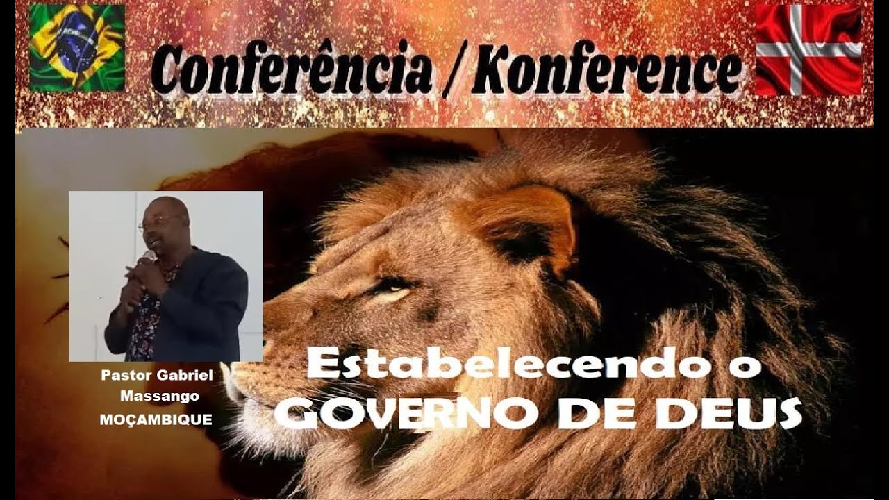 Konference Danmark 2023 - Pastor Gabriel Massango - Moçambique - YouTube