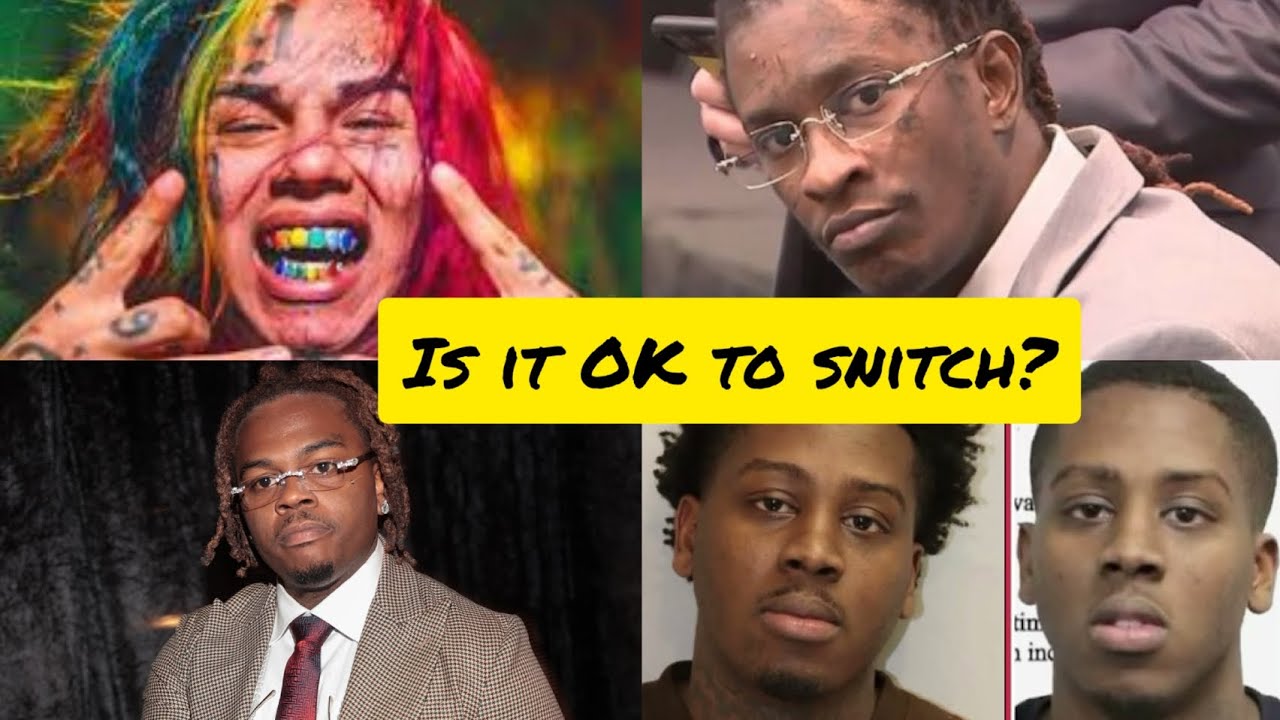 Is Their A Difference Between Snitchin And Clearing Your Name? Street ...