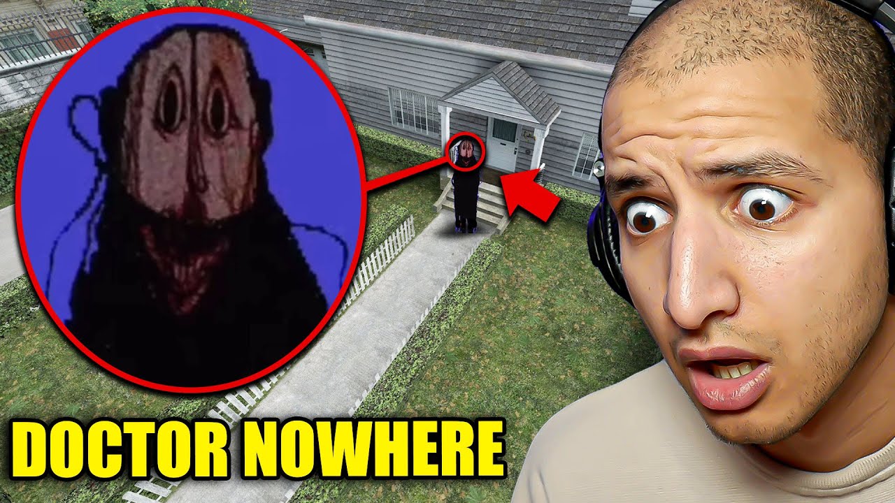 Drone Catches DOCTOR NOWHERE Outside My House... - YouTube