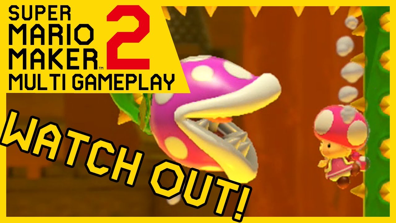 Super Mario Maker 2 Multiplayer This Level Just NEVER ENDS! - YouTube