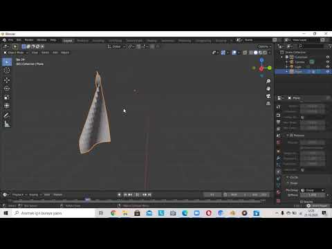 Blender Bayrak Yapımı