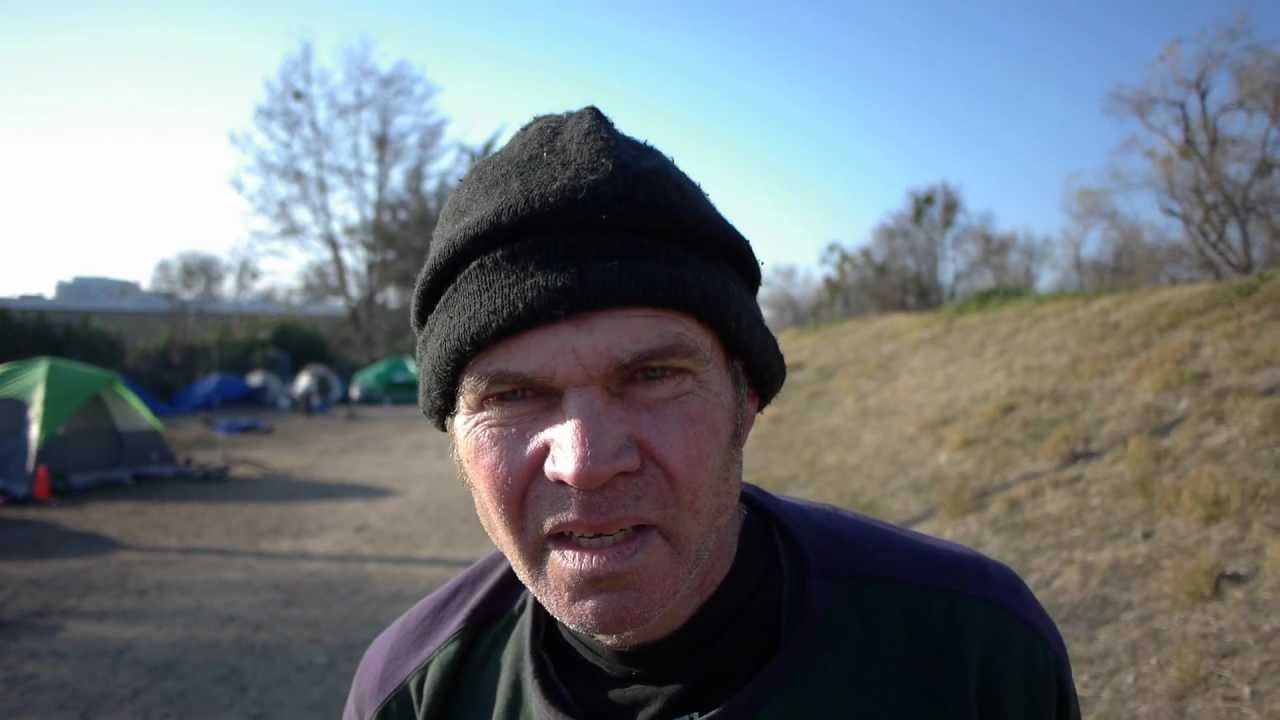 Powerful Interview of Homeless Man in a Tent Encampment - YouTube
