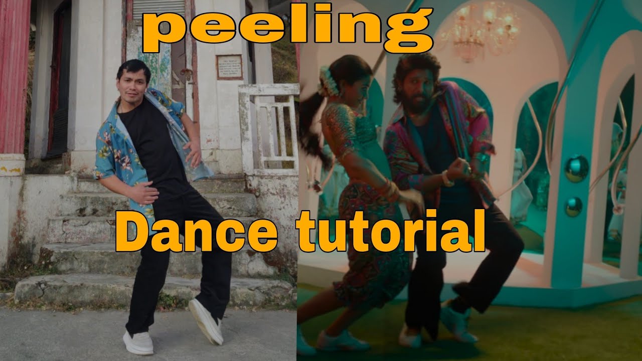 peelings pushpa 2 dance tutorial | allu arjun hook steps learn easily ...