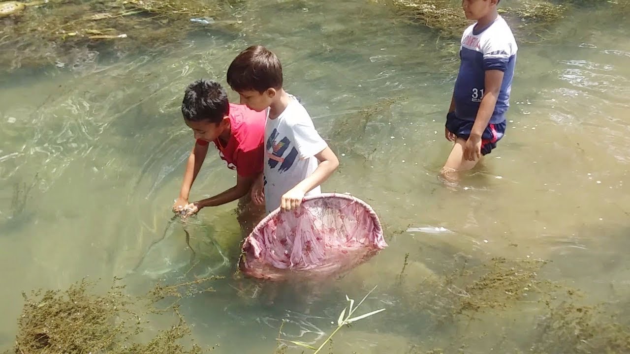 Small Creek fishing. From Another Point Of View. - YouTube