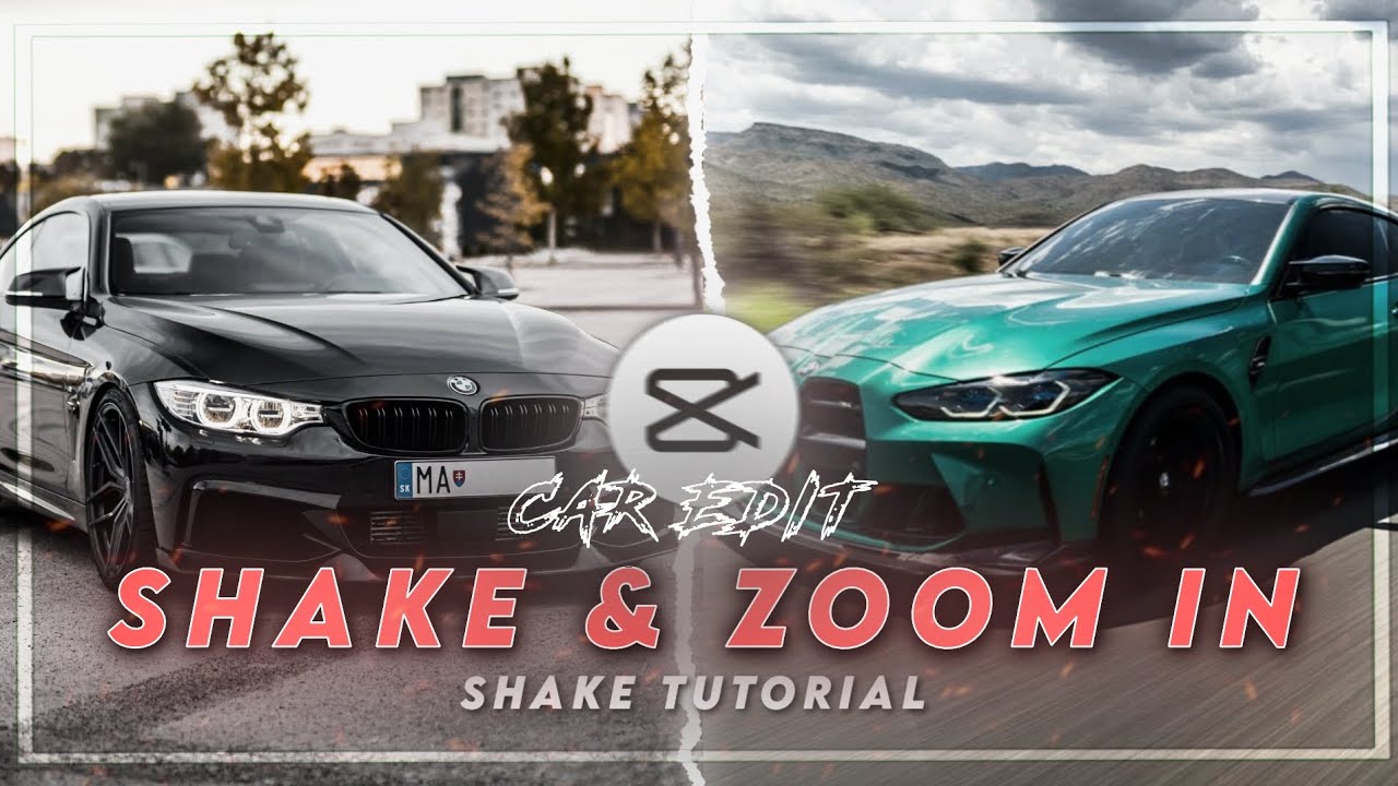 Car Edit Shake Effect+ Zoom in Tutorial • Capcut Car Edit Tutorial ...