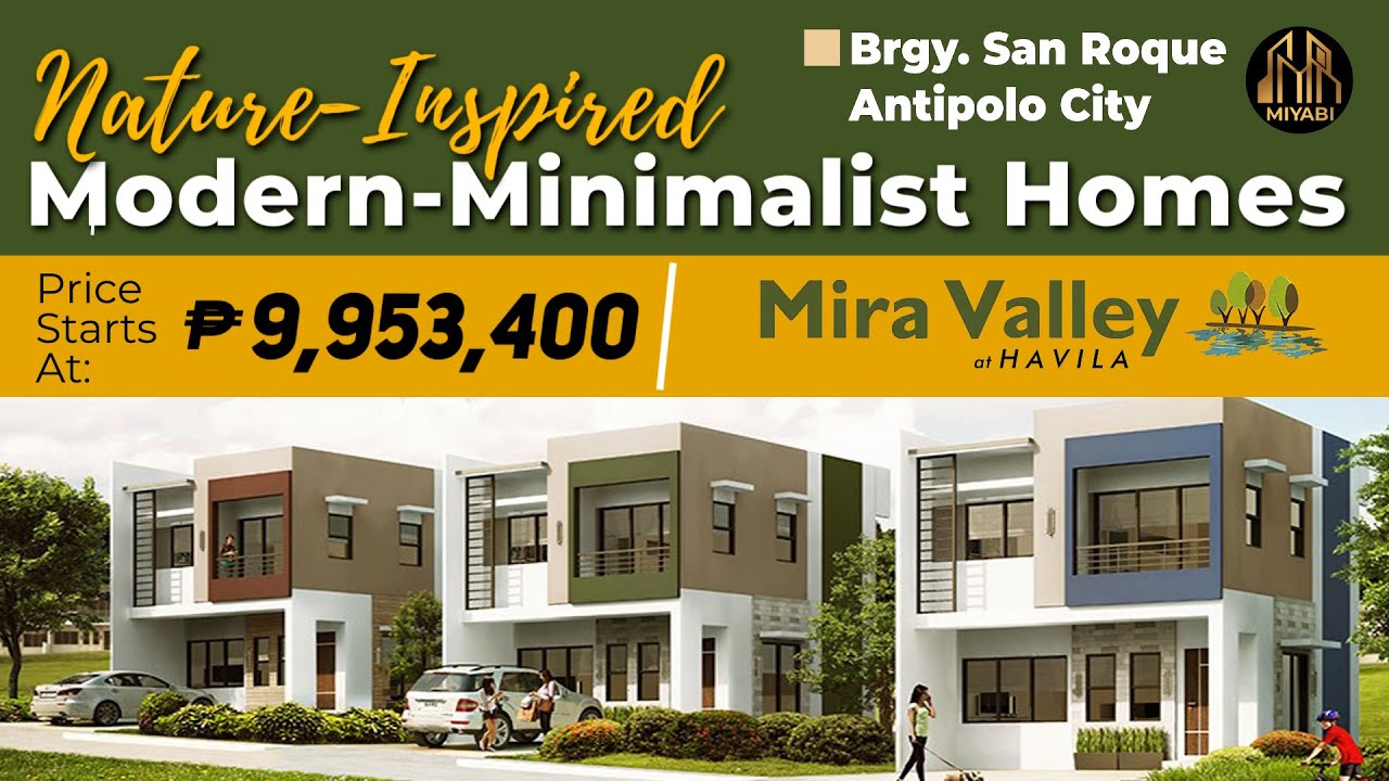 Nature-Inspired Modern Minimalist Home | Mira Valley by Havila ...