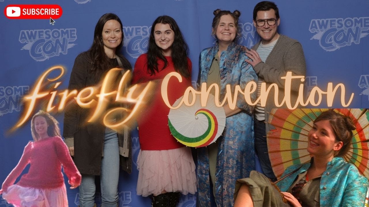 I Met River and Simon from Firefly at AwesomeCon! - YouTube