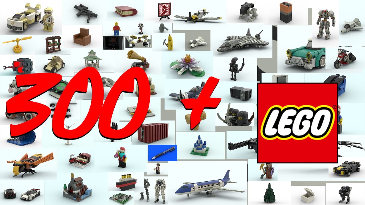 300+ Lego Quick Builds!! - YouTube