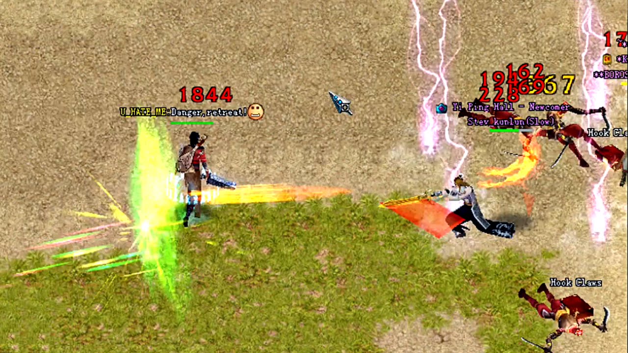 JX2 - Kunlun vs Wudang Sword and Tang Needle - YouTube