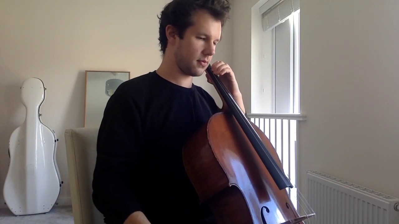 Grade 8 Cello - Diminished 7th starting on Bb - YouTube